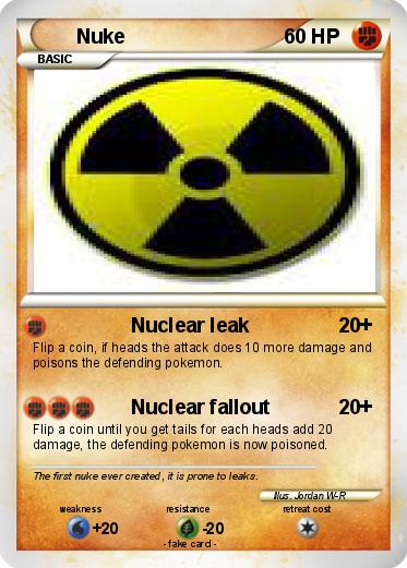 Pokémon Nuke 298 298 - Nuclear leak - My Pokemon Card