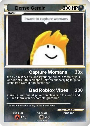 Pokémon Dense Gerald - Capture Womans - My Pokemon Card
