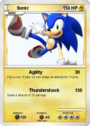 Pokémon Sonic 8410 8410 - Agility - My Pokemon Card