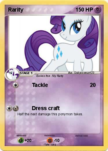 Pokémon Rarity 156 156 - Tackle - My Pokemon Card