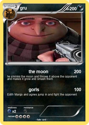 Pokémon gru 293 293 - the moon - My Pokemon Card