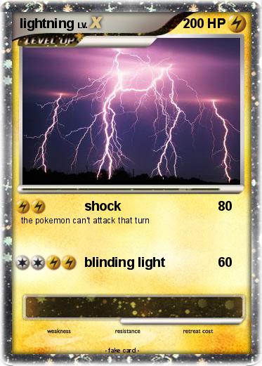 Pokémon lightning 1746 1746 - shock - My Pokemon Card