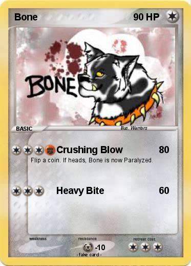 Pokémon Bone 127 127 - Crushing Blow - My Pokemon Card