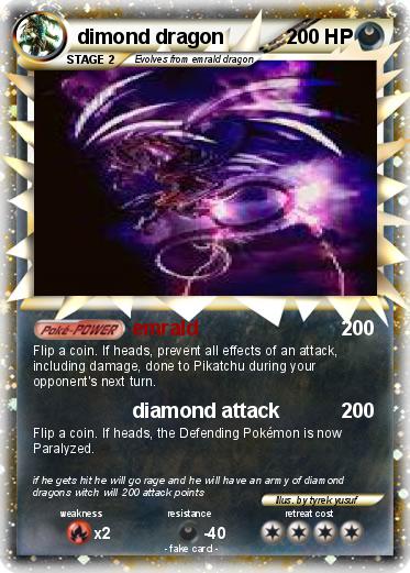 Pokémon dimond dragon 1 1 - emrald - My Pokemon Card
