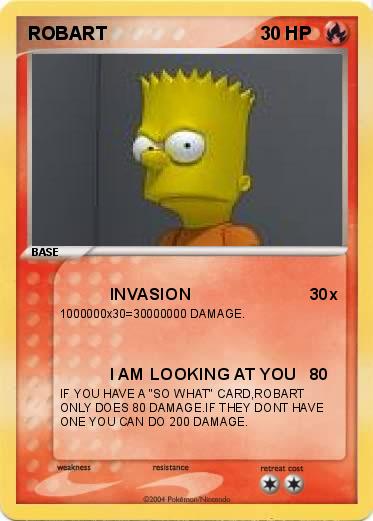 Pokémon ROBART - INVASION - My Pokemon Card
