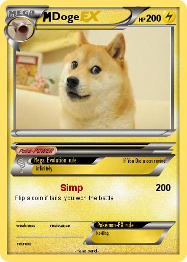 Pokémon Doge 3546 3546 - Simp - My Pokemon Card