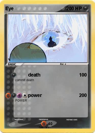 Pokémon Eye 695 695 - death - My Pokemon Card
