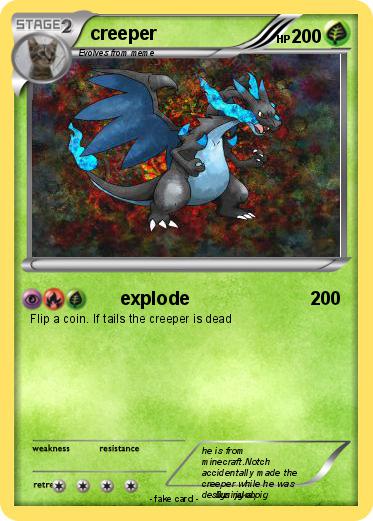 Pokémon creeper 4460 4460 - explode - My Pokemon Card