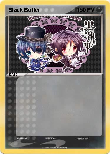 Pokémon Black Butler 12 12 - Ma carte Pokémon