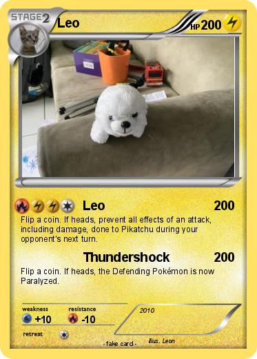 Pokémon Leo 1482 1482 - Leo - My Pokemon Card