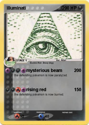 Pokémon illuminati 975 975 - mysterious beam - My Pokemon Card
