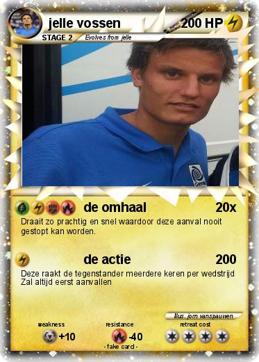 Pokémon jelle vossen 2 2 - de omhaal - My Pokemon Card