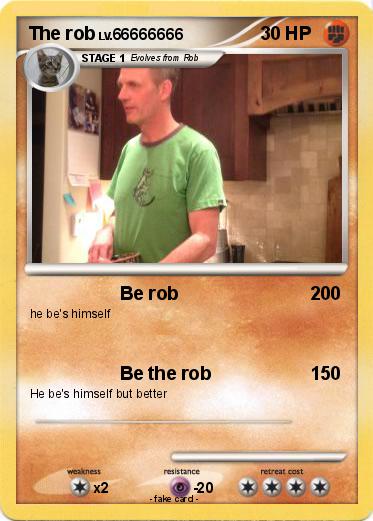 Pokémon The rob - Be rob - My Pokemon Card