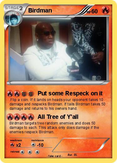 Pokémon Birdman 22 22 - Put some Respeck on it - My Pokemon Card