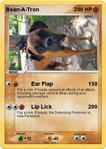 Pokémon Bean A Tron - Ear Flap - My Pokemon Card