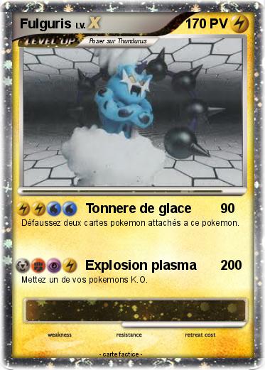Pokémon Fulguris 180 180 - Tonnere de glace - Ma carte Pokémon