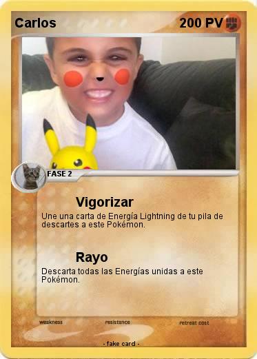 Pokémon Carlos 325 325 - Vigorizar - Mi carta pokémon
