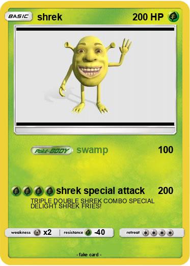 Pokémon shrek 2219 2219 - swamp - My Pokemon Card