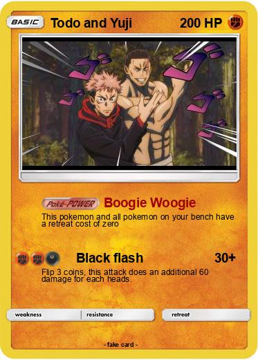 Pokémon Todo and Yuji - Boogie Woogie - My Pokemon Card