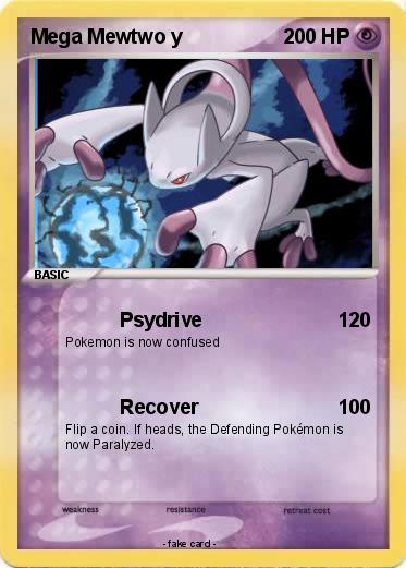 Pokémon Mega Mewtwo y 171 171 - Psydrive - My Pokemon Card