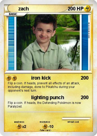 Pokémon zach 259 259 - iron kick - My Pokemon Card