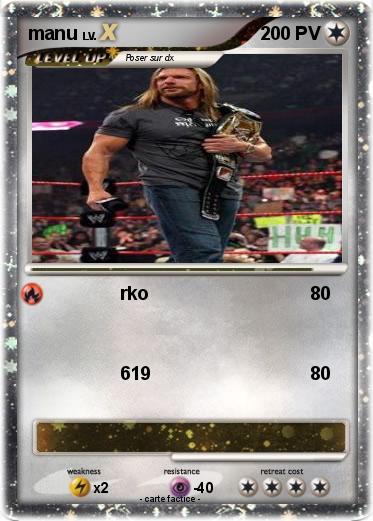 Pokémon manu 29 29 - rko - Ma carte Pokémon