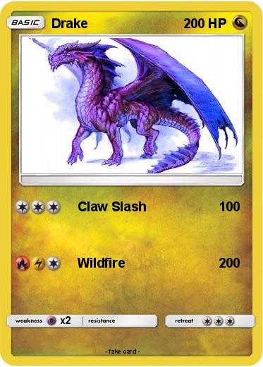 Pokémon Drake 388 388 - Claw Slash - My Pokemon Card