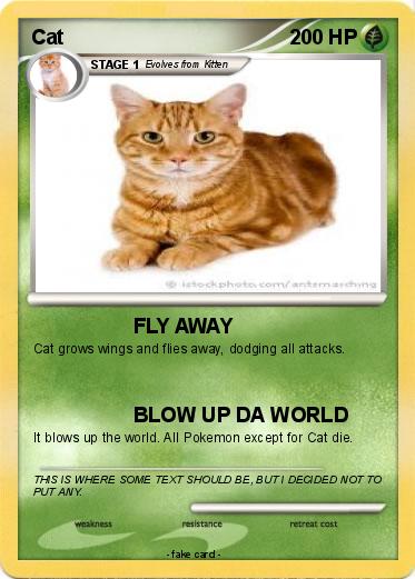 Pokémon Cat 855 855 - FLY AWAY - My Pokemon Card