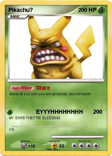 Pokémon Pikachu 8694 8694 - Stare - My Pokemon Card