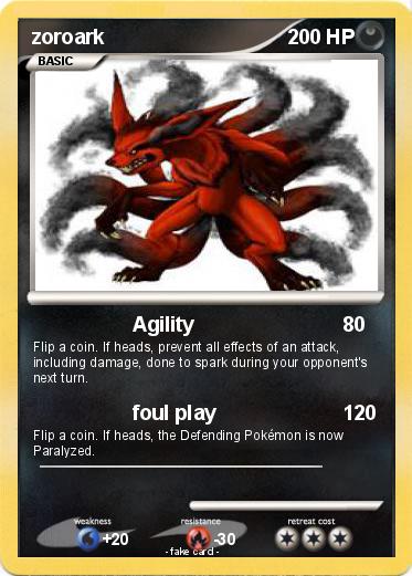 Pokémon zoroark 2245 2245 - Agility - My Pokemon Card