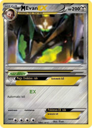 Pokémon Evan 664 664 - EX - My Pokemon Card