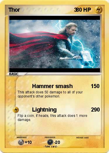 Pokémon Thor 3 3 - Hammer smash - My Pokemon Card