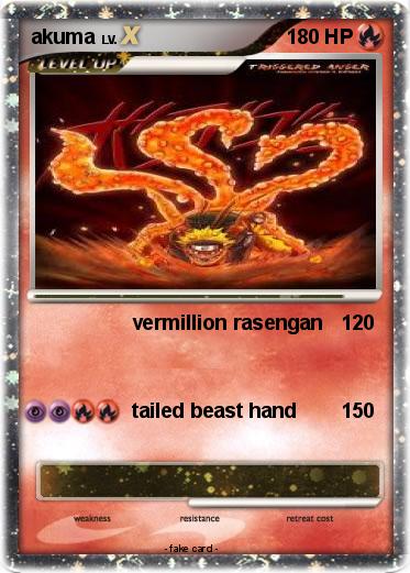 Pokémon akuma 34 34 - vermillion rasengan - My Pokemon Card