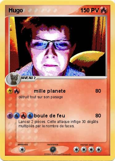 Pokémon Hugo 46 46 - mille planete - Ma carte Pokémon