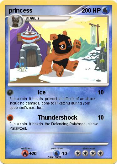 Pokémon princess 1258 1258 - ice - My Pokemon Card