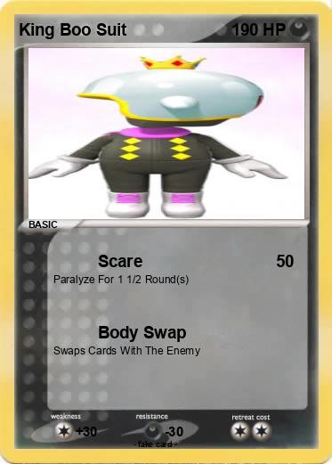 Pokémon King Boo Suit - Scare - My Pokemon Card