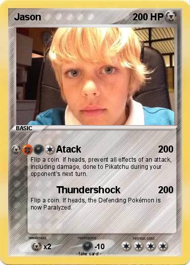 Pokémon Jason 996 996 - Atack - My Pokemon Card