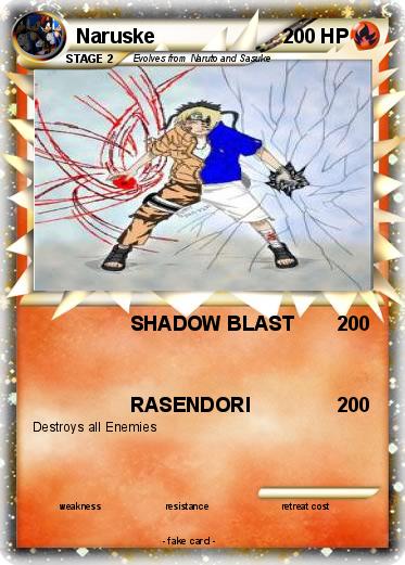 Pokémon Naruske 1 1 - SHADOW BLAST - My Pokemon Card