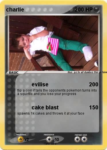 Pokémon charlie 1496 1496 - evilise - My Pokemon Card