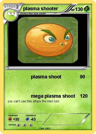 Pokémon plasma shooter - plasma shoot - My Pokemon Card