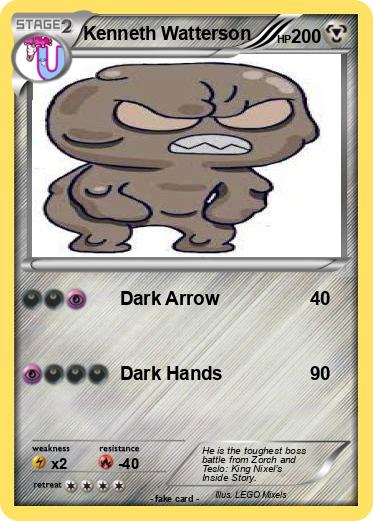 Pokémon Kenneth Watterson 3 3 - Dark Arrow - My Pokemon Card