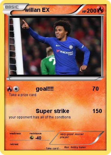Pokémon willan EX - goal!!!! - My Pokemon Card