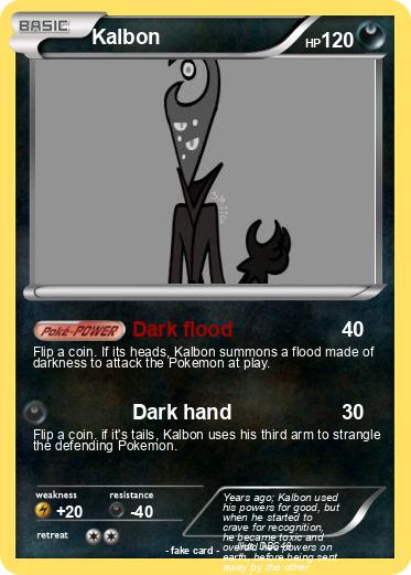 Pokémon Kalbon - Dark flood - My Pokemon Card