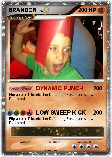Pokémon BRANDON 322 322 - DYNAMIC PUNCH - My Pokemon Card