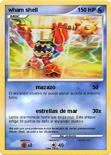 Pokémon wham shell 73 73 - mazazo - My Pokemon Card