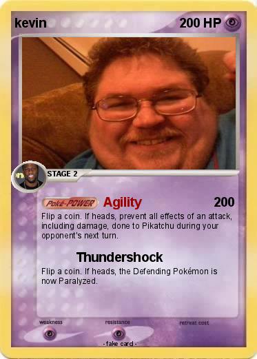 Pokémon kevin 1774 1774 - Agility - My Pokemon Card
