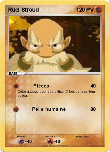 Pokémon Ruel Stroud 1 1 - Pièces - Ma carte Pokémon