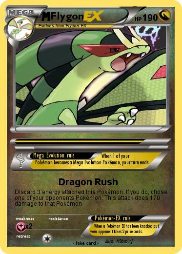 Pokémon Flygon 477 477 - Dragon Rush - My Pokemon Card