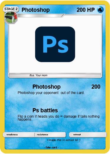 Pokémon Photoshop 20 20 - Photoshop - My Pokemon Card