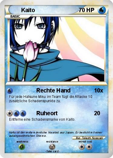 Pokémon Kaito 56 56 - Rechte Hand - My Pokemon Card